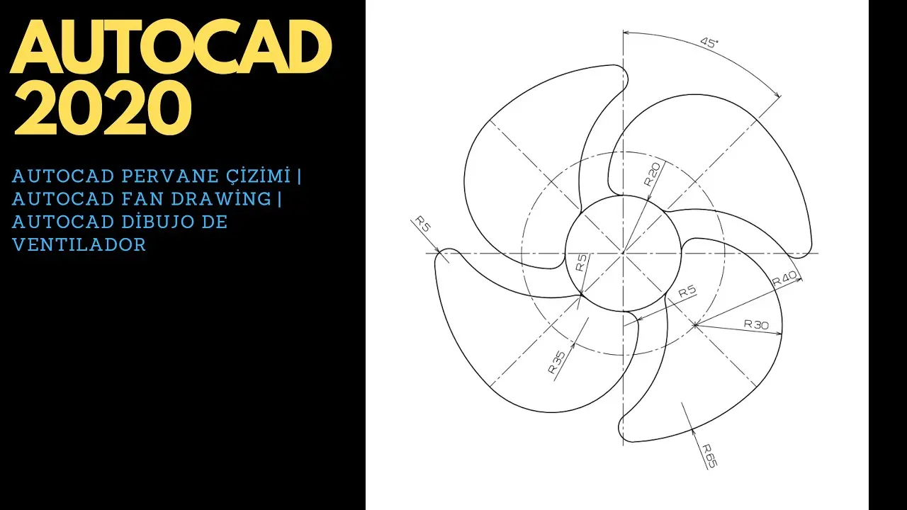 Cómo Diseñar Un Ventilador En Autocad: Tutorial Paso A Paso | La Casa ...